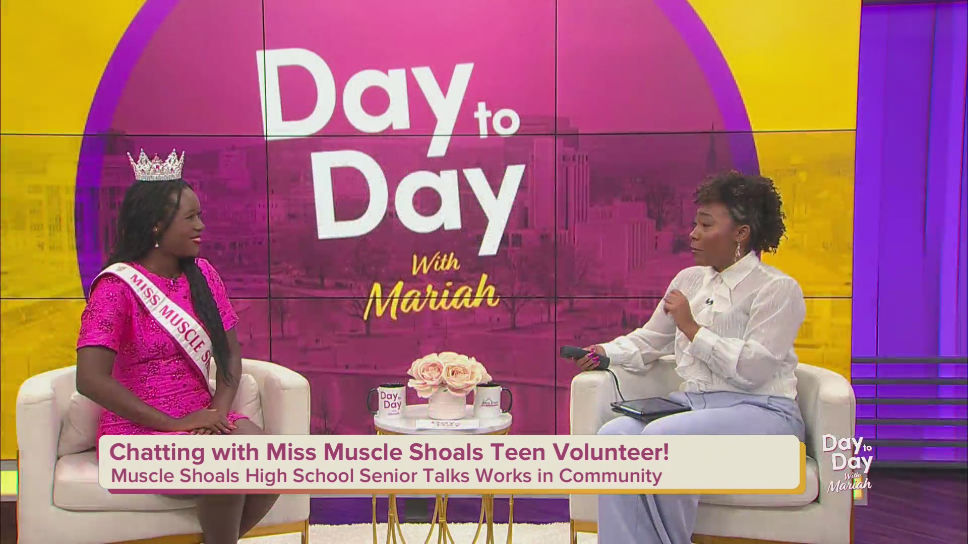 Chatting with Miss Muscle Shoals Teen Volunteer! | July 3, 2025 | Day ...
