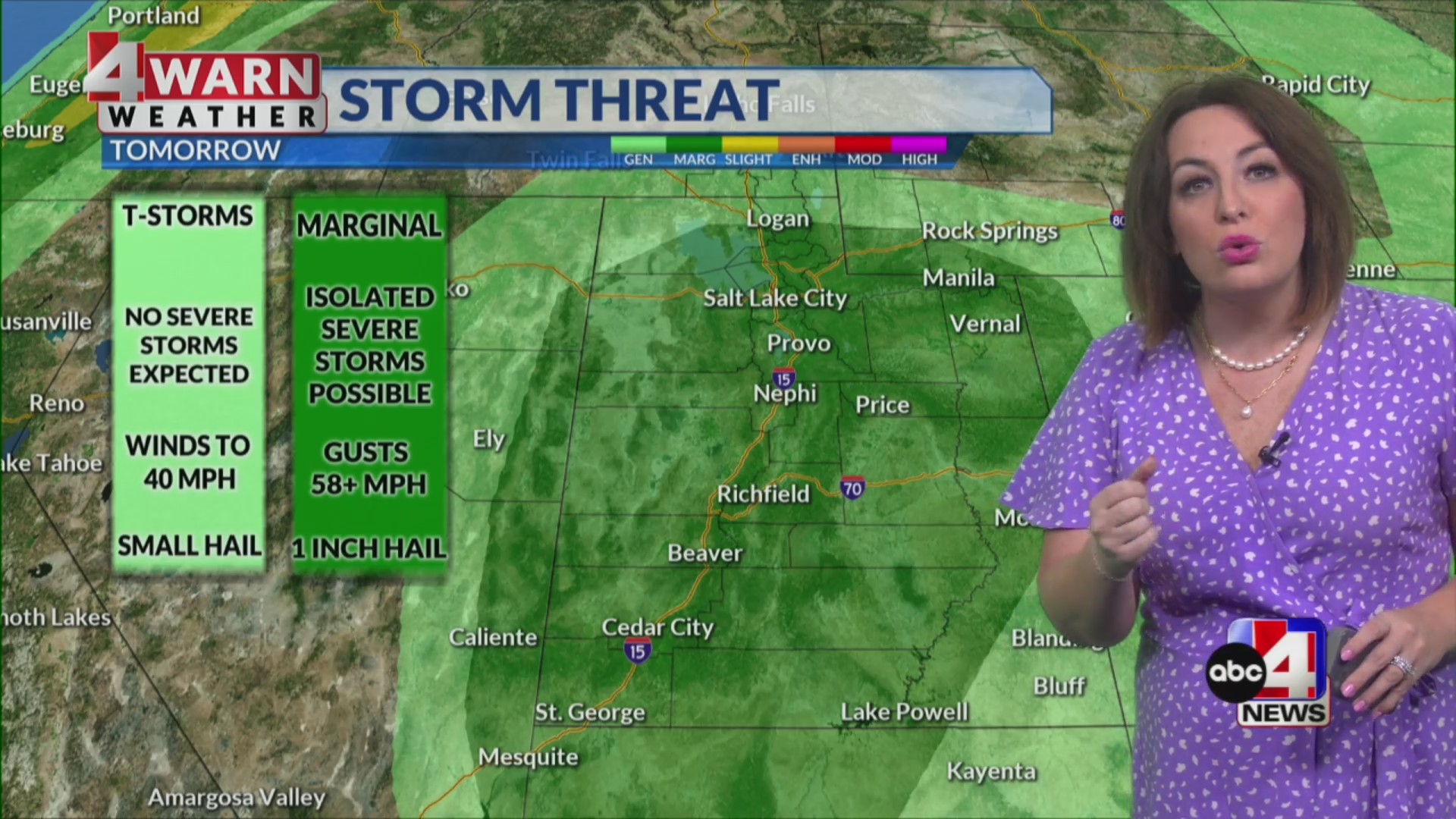 Severe thunderstorms and flash flooding to impact Utah throughout the ...