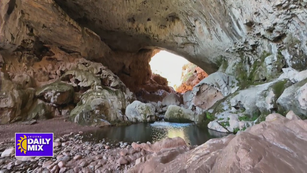 Largest travertine bridge in world located near Payson – CW7 Arizona