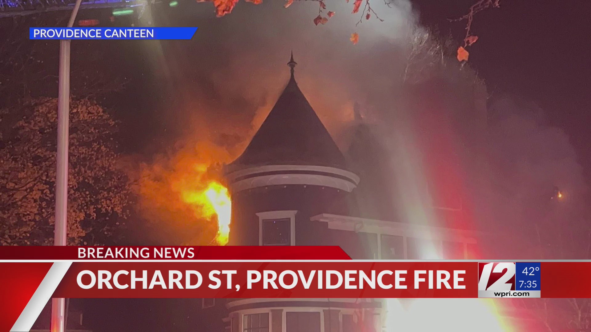 Crews respond to 2-alarm fire in Providence – WPRI.com