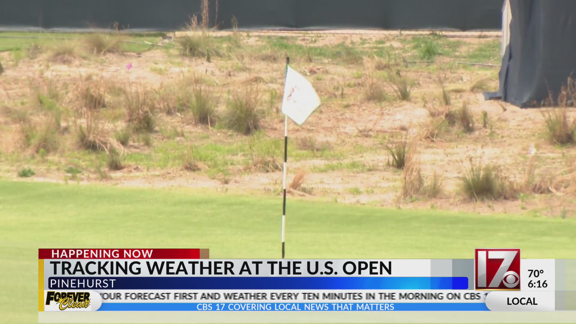 How weather is tracked at U.S. Open, other golf tournaments – CBS17.com