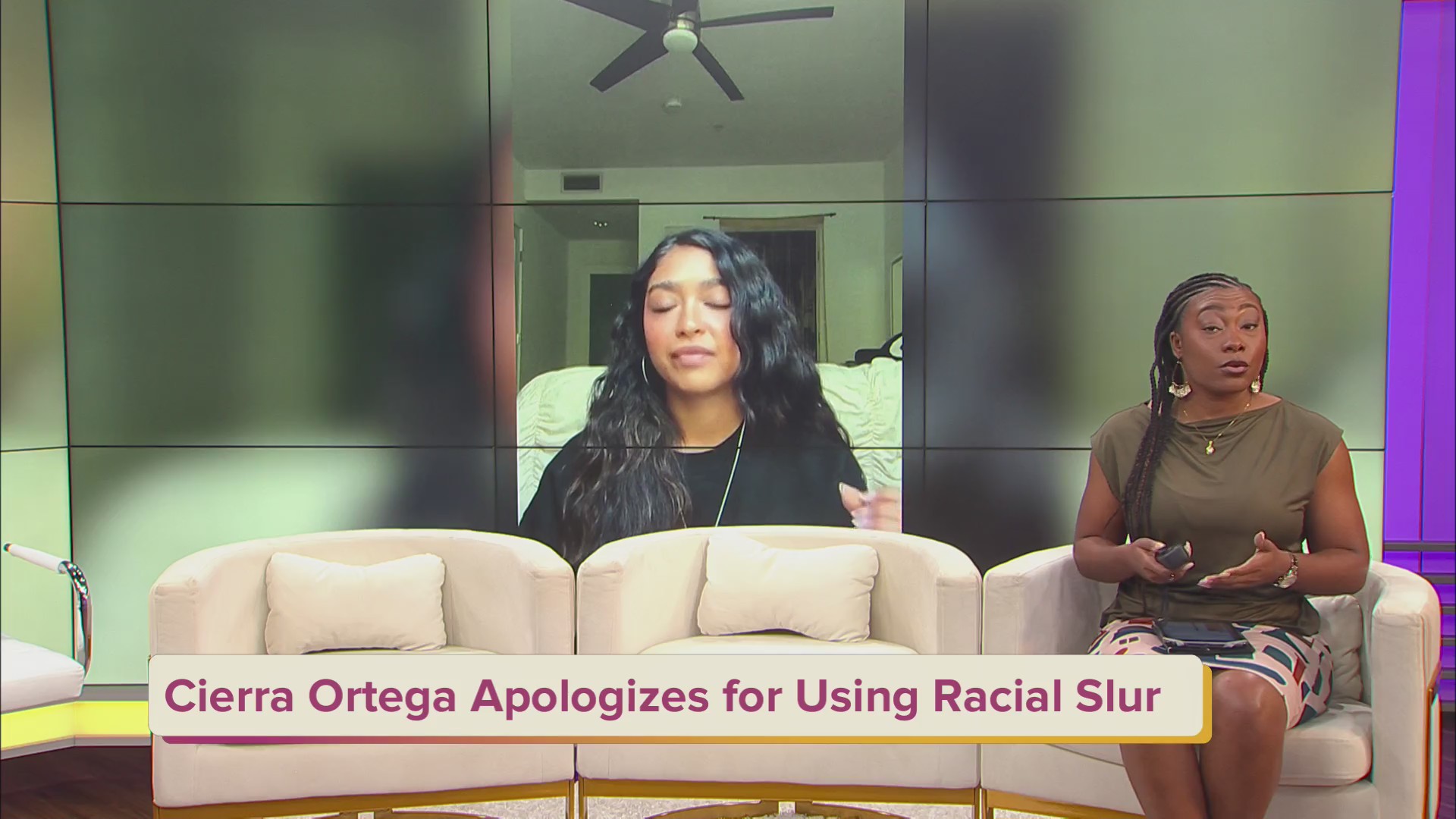 Cierra Ortega Apologizes for Using Racial Slur | July 11, 2025 | Day to ...