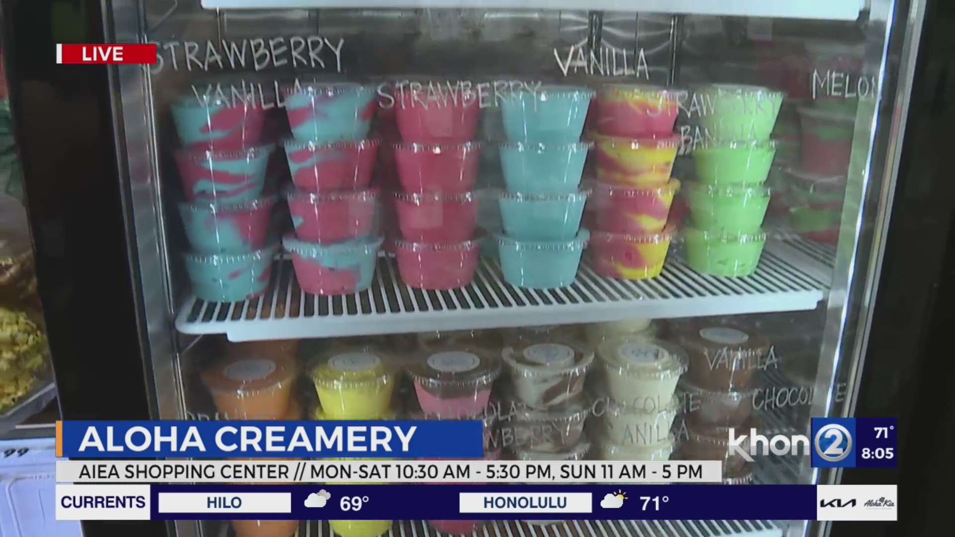 Aloha Creamery serving up local snack favorites – KHON2