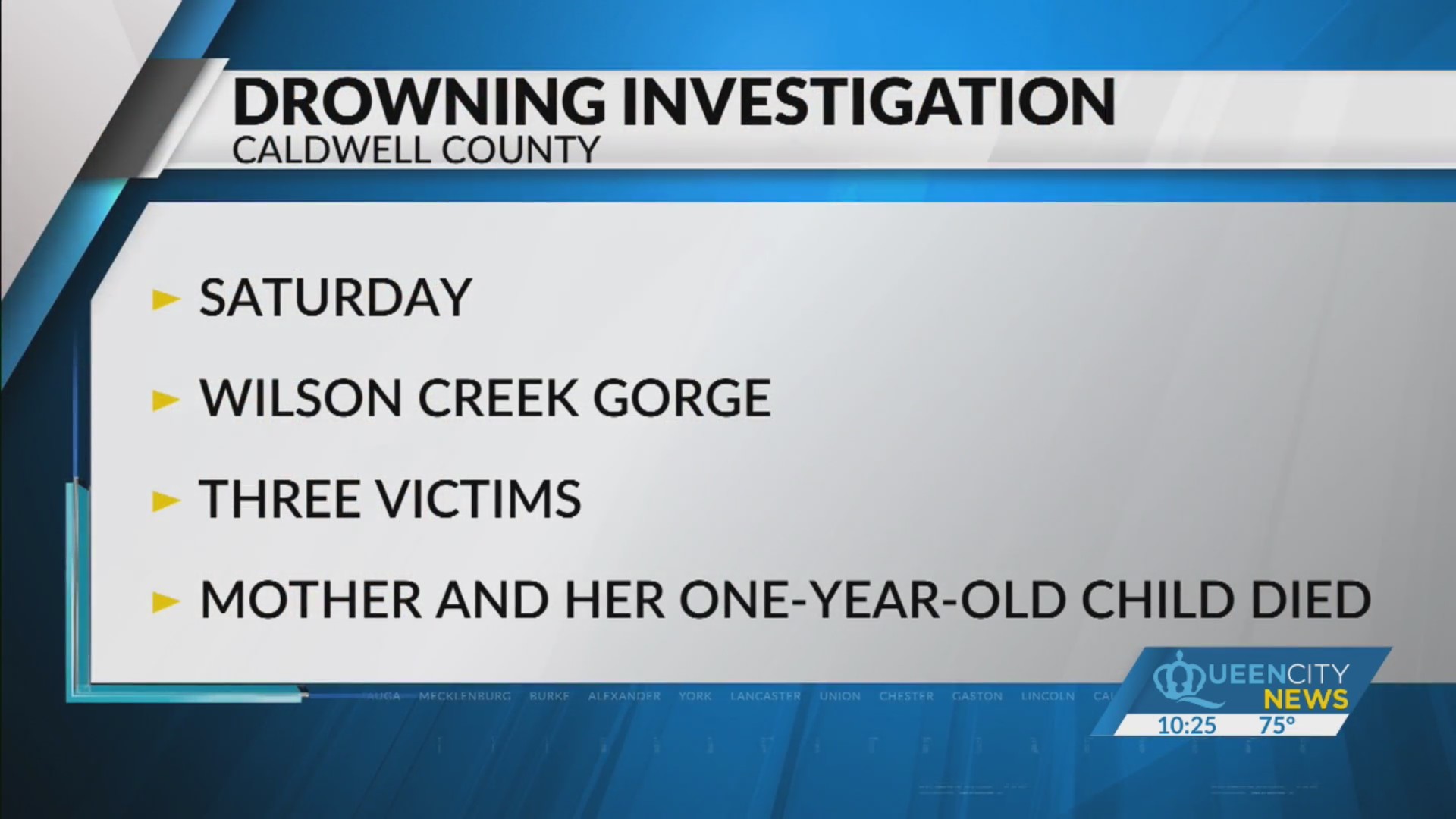 Mother and 1-year-old child drown at Wilson Creek in Caldwell County ...
