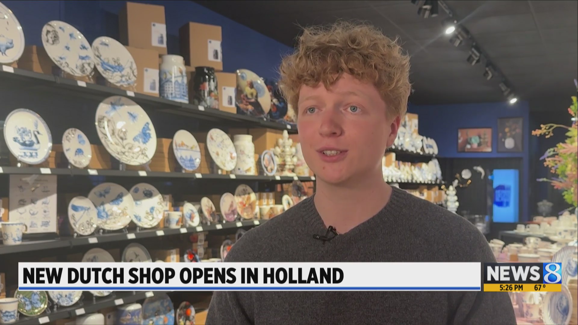 Dutch Delft company opens first US store in downtown Holland – WOODTV.com