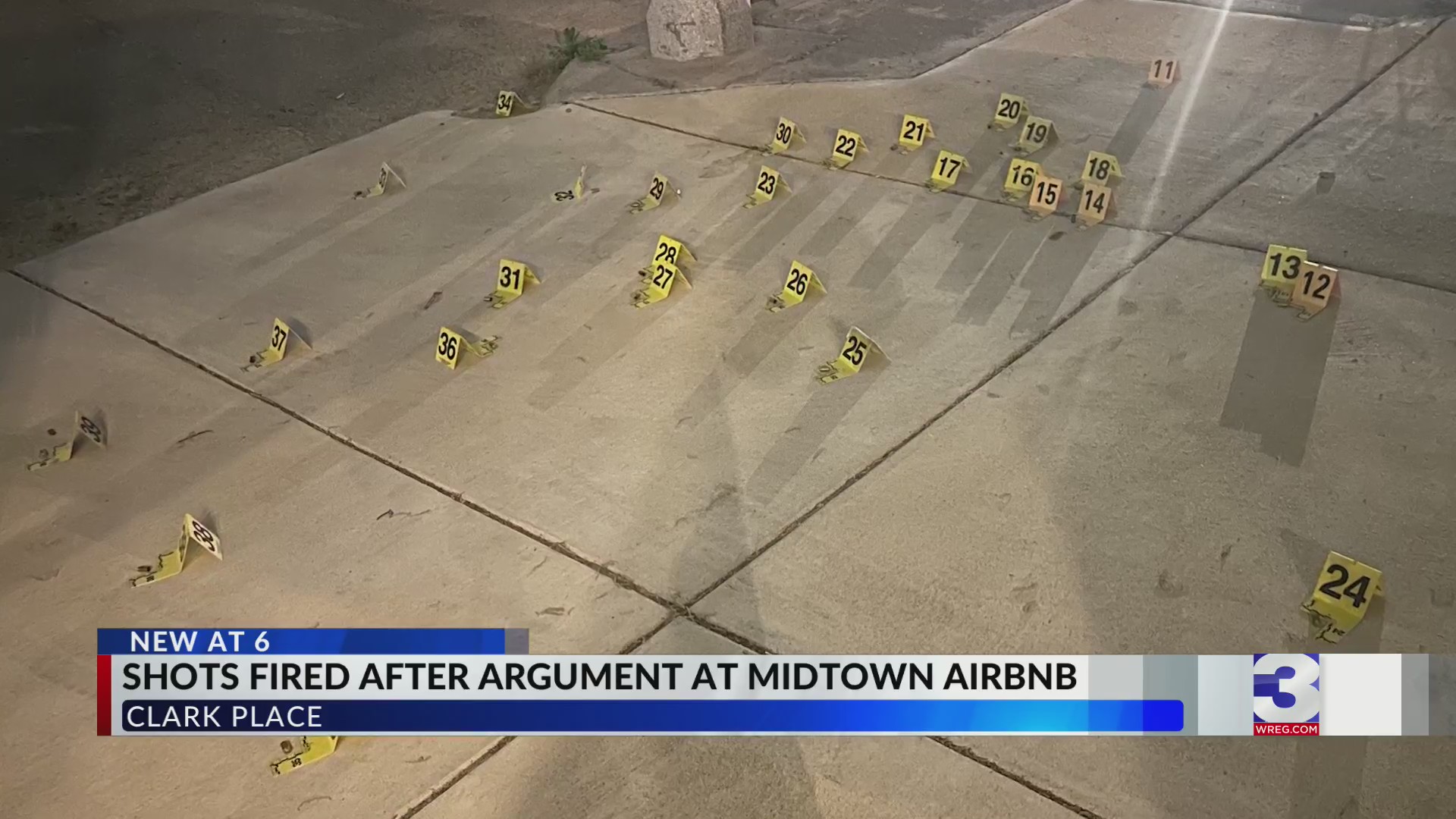 Over 90 shell casings found after shooting at Midtown Airbnb – WREG.com