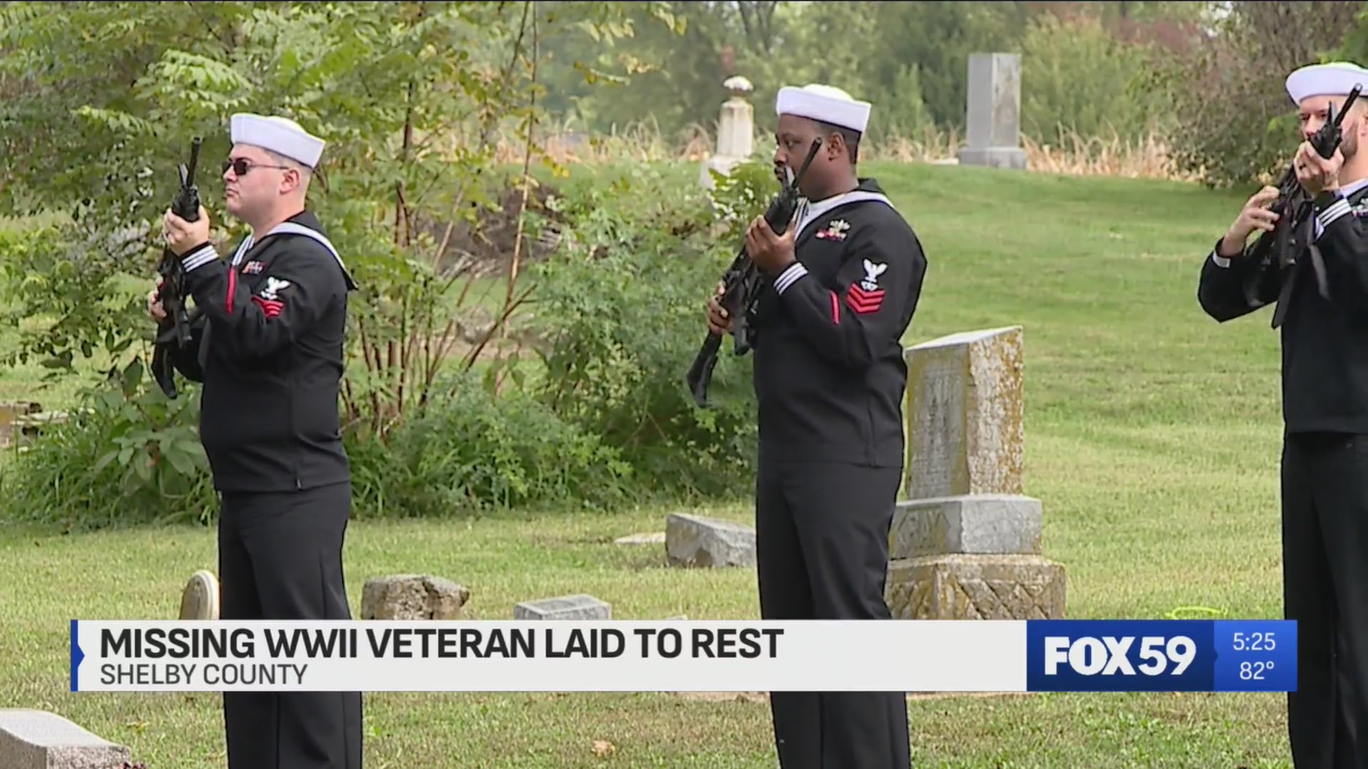 WWII sailor hero buried 80 years after death in Shelby County – Fox 59