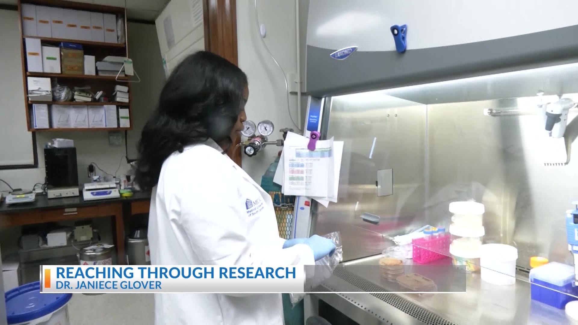 Reaching out through research: Dr. Janiece Glover – WCBD News 2
