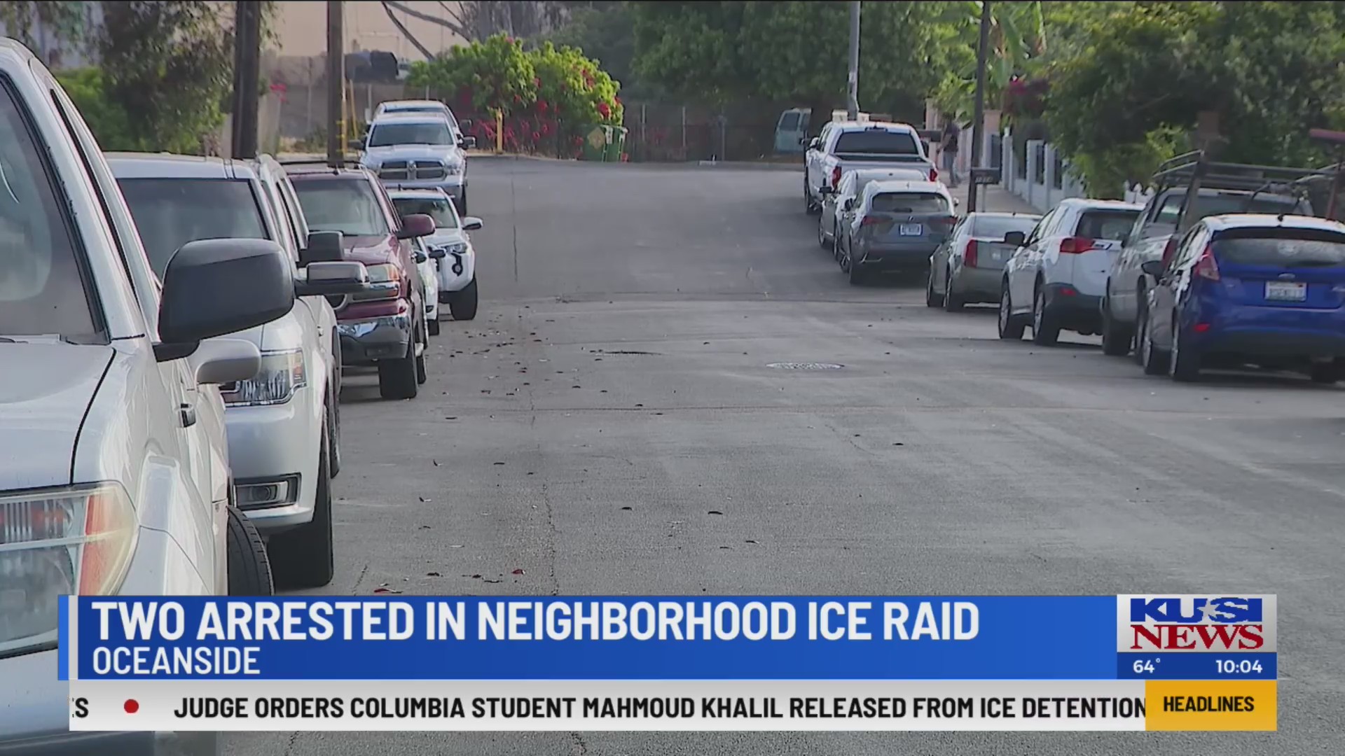 Two arrested in neighborhood ICE raid – FOX 5 San Diego & KUSI News