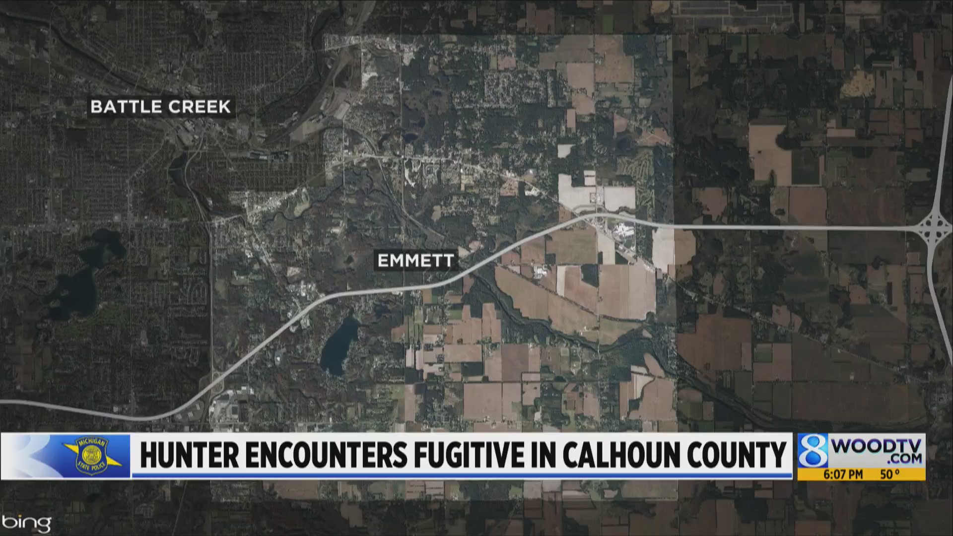 MSP: Fugitive arrested after encounter with hunter – WOODTV.com