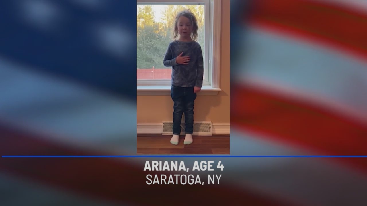 Ariana gives us our daily pledge of allegiance – NEWS10 ABC