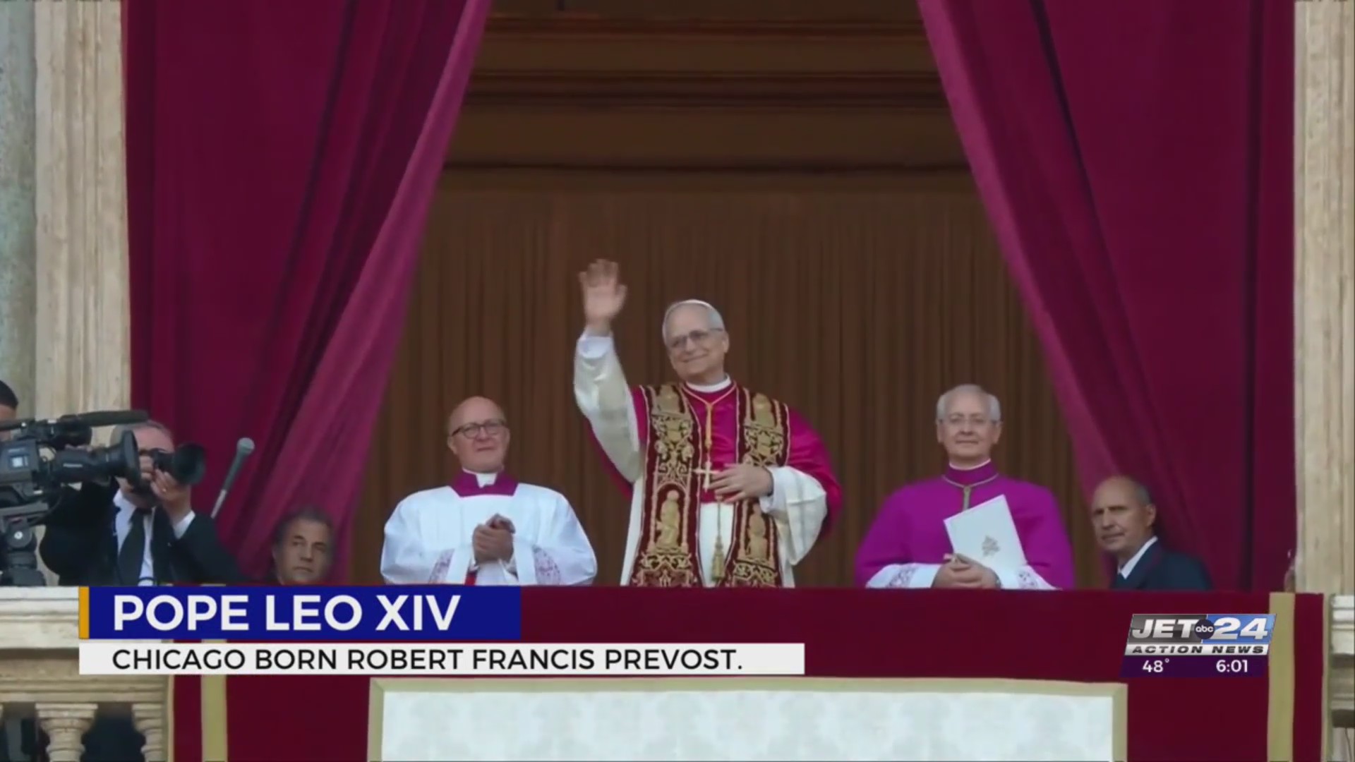 Bishop Lawrence Persico speaks on election of Pope Leo XIV – WJET/WFXP ...