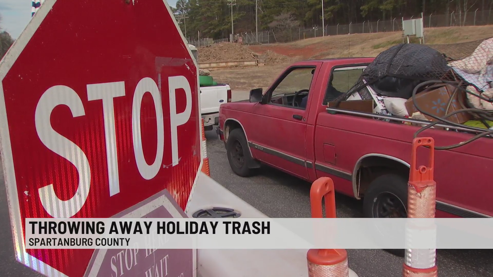 Ditching the holiday trash; lines grow at landfills – WSPA 7NEWS