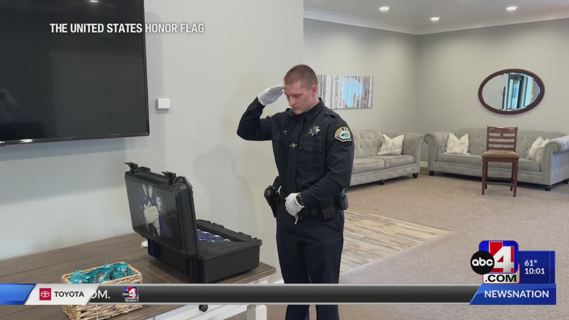 United States Honor Flag comes to Utah for fallen Santaquin officer Sgt ...