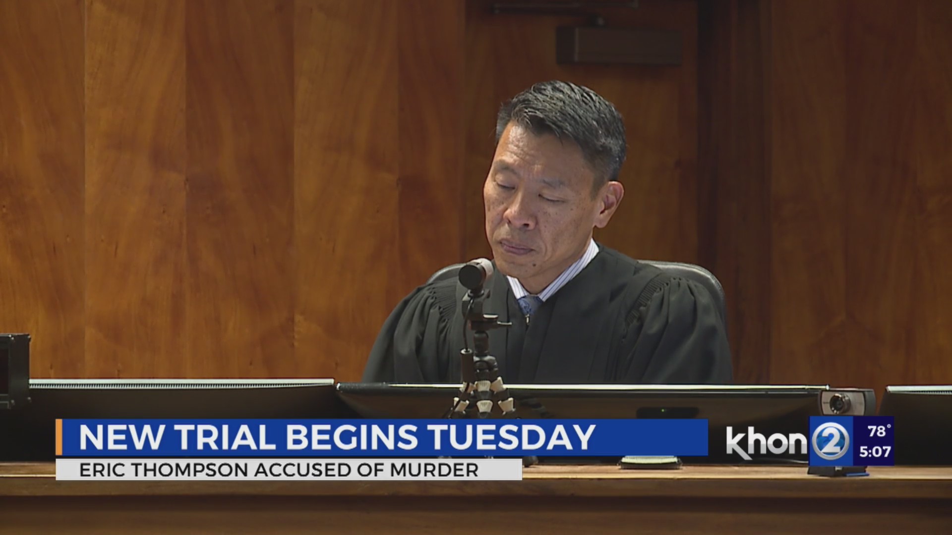 New trial set to begin for Eric Thompson’s 2022 murder case – KHON2