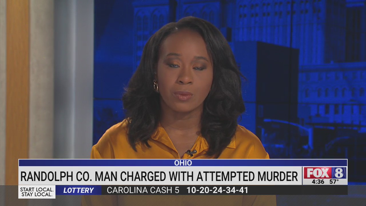 Randolph County man charged with attempted murder by Ohio police – FOX8 ...