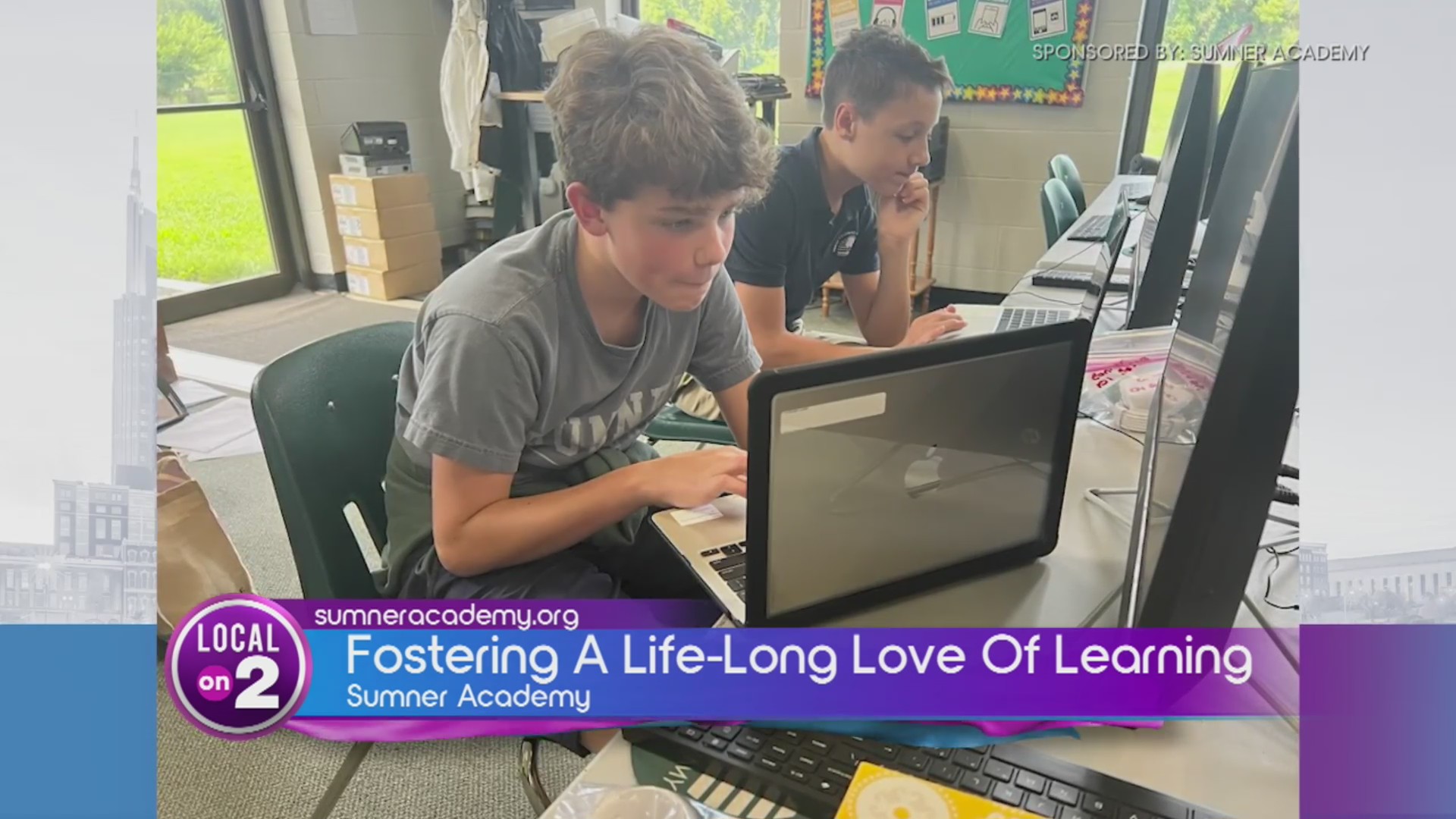 Sumner Academy: Exploring & Learning – WKRN News 2