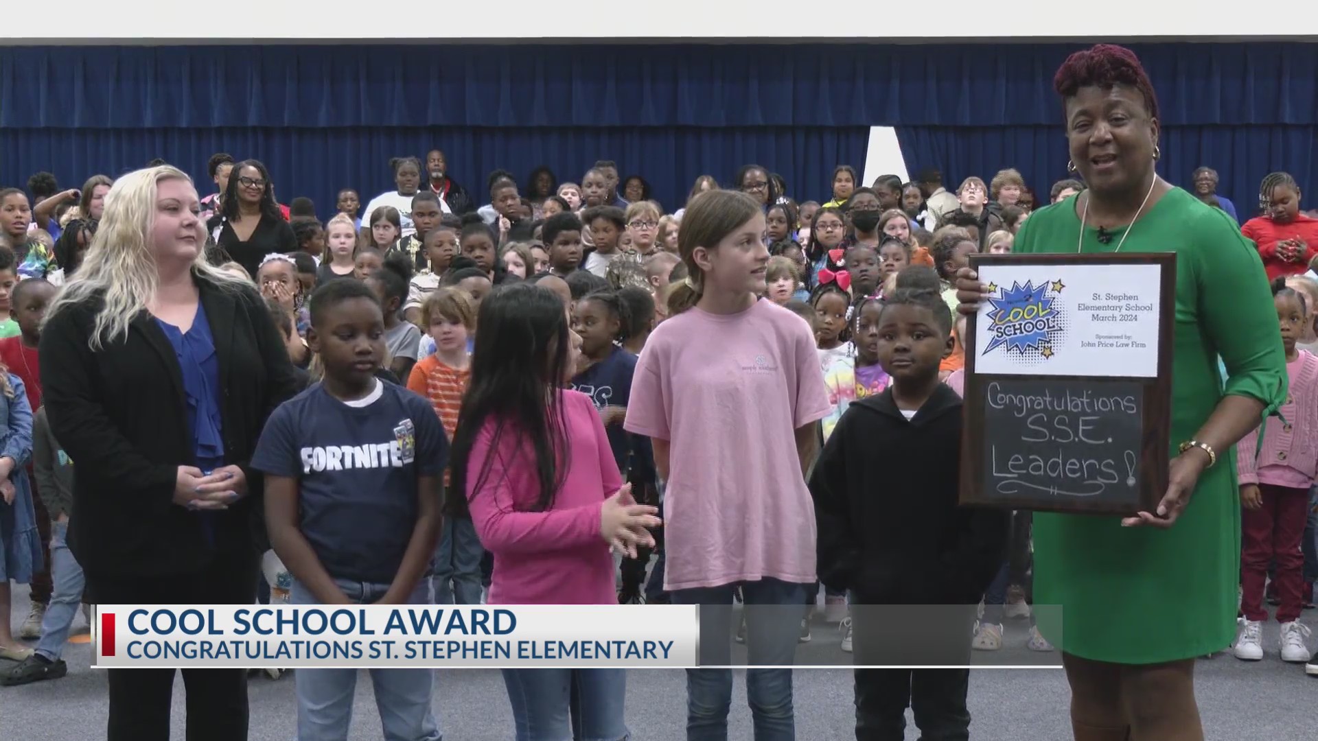 St. Stephen Elementary earns News 2 Cool School award – WCBD News 2