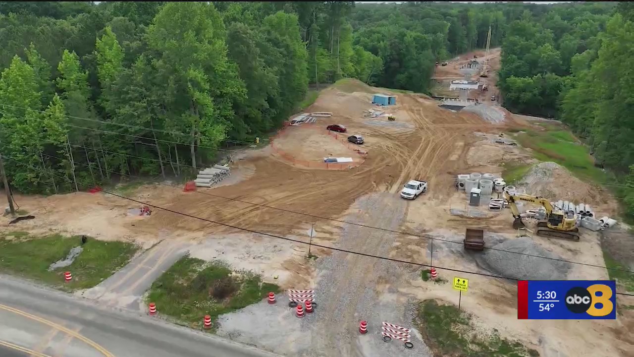 Work resumes on Nash Road Extension Project in Chesterfield after ...