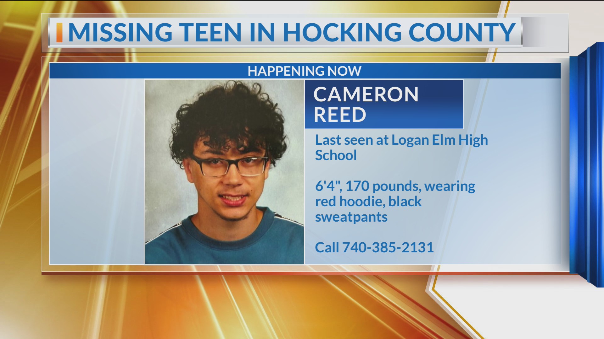 Hocking County Sheriff’s Office looking for missing teen – NBC4 WCMH-TV