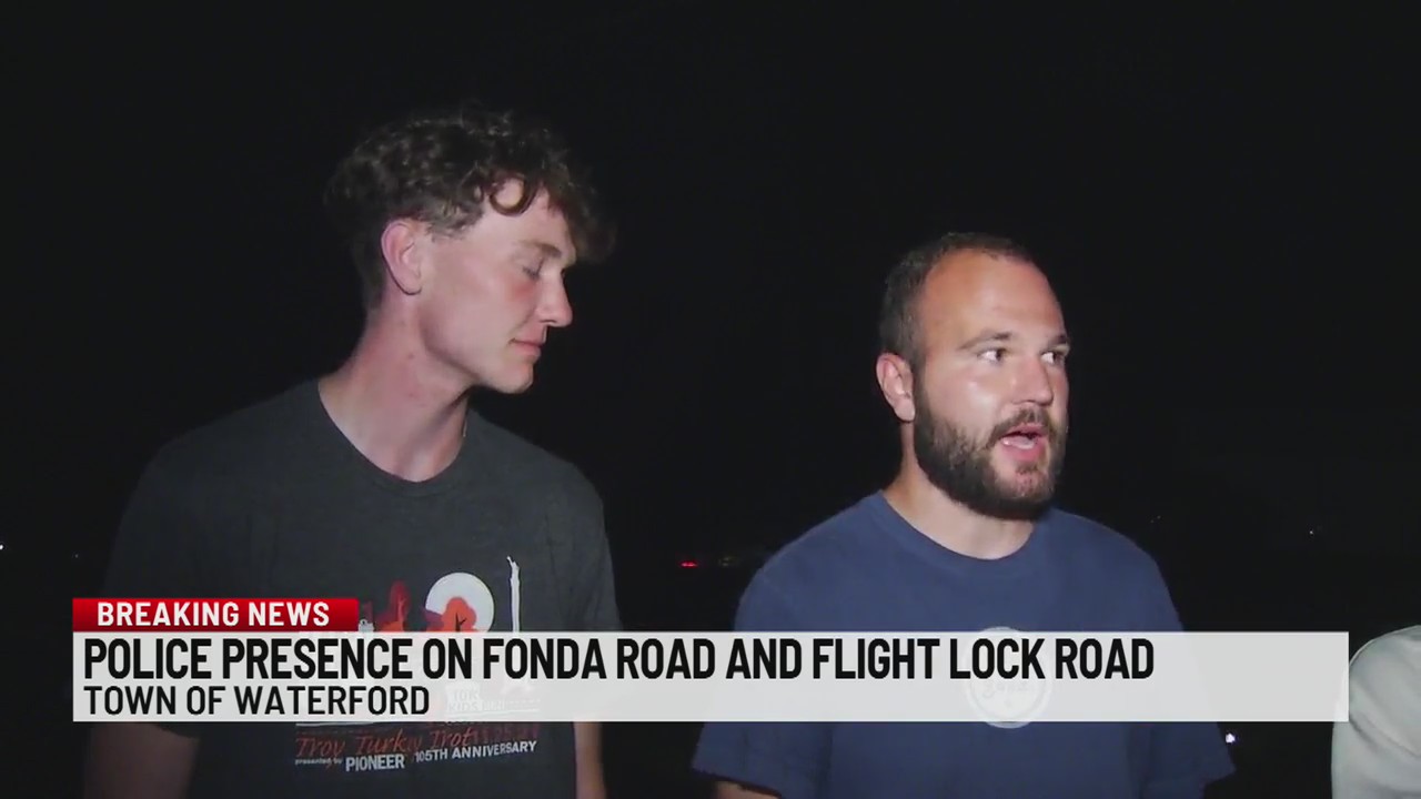 Police presence on Fonda Road and Flightlock Road in the town of ...