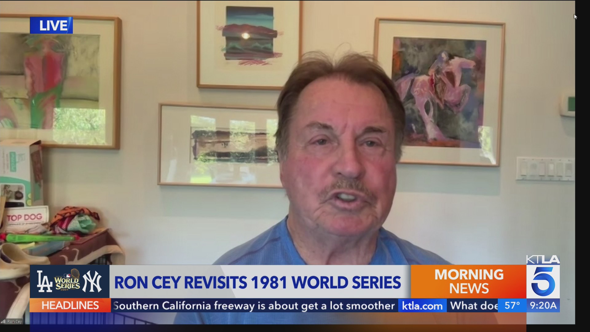 Ron Cey Revisits 1981 World Series – KTLA