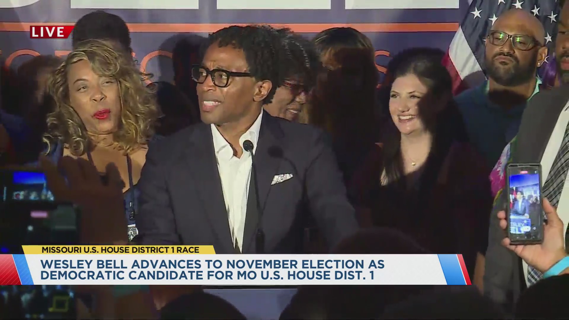 Wesley Bell victory speech (excerpt) – FOX 2