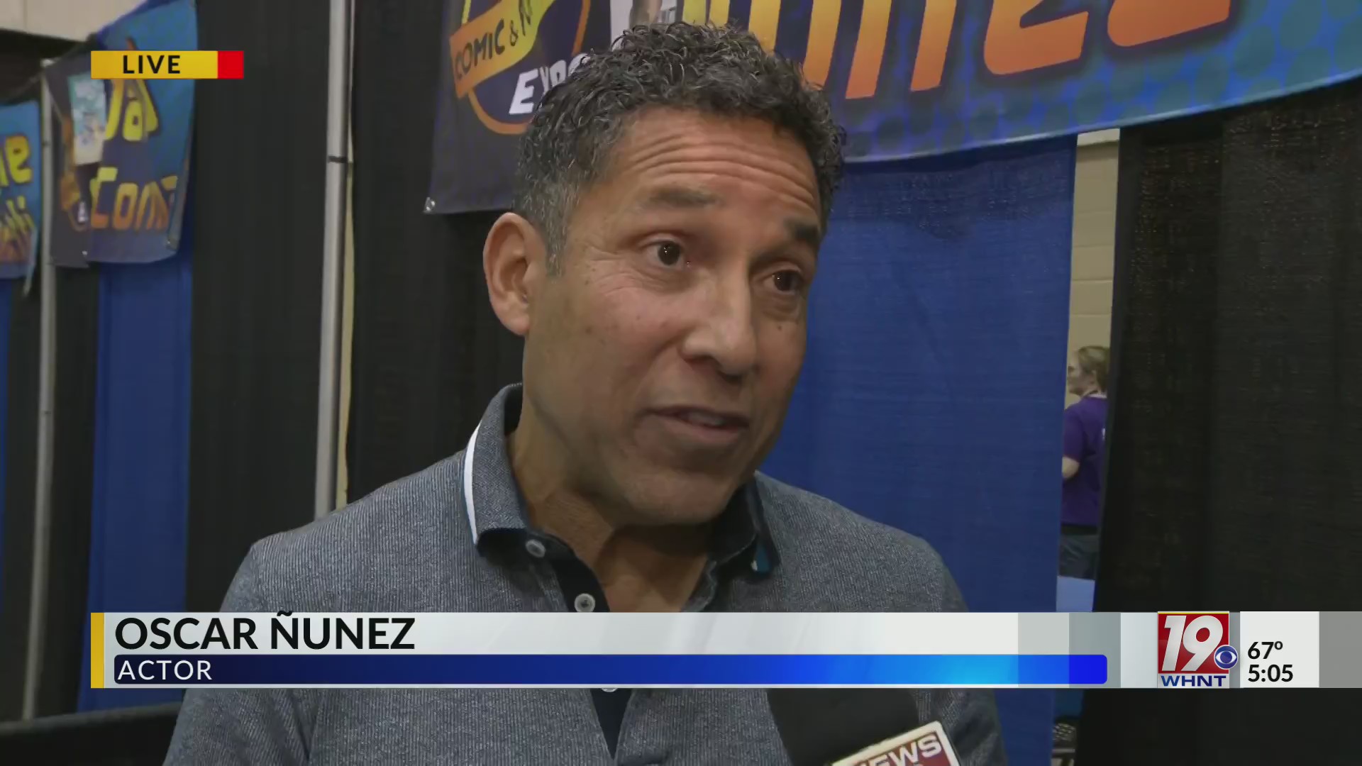 Danielle Dozier Hits the Pop Culture Expo: Actor Oscar Nuñez | April 12 ...