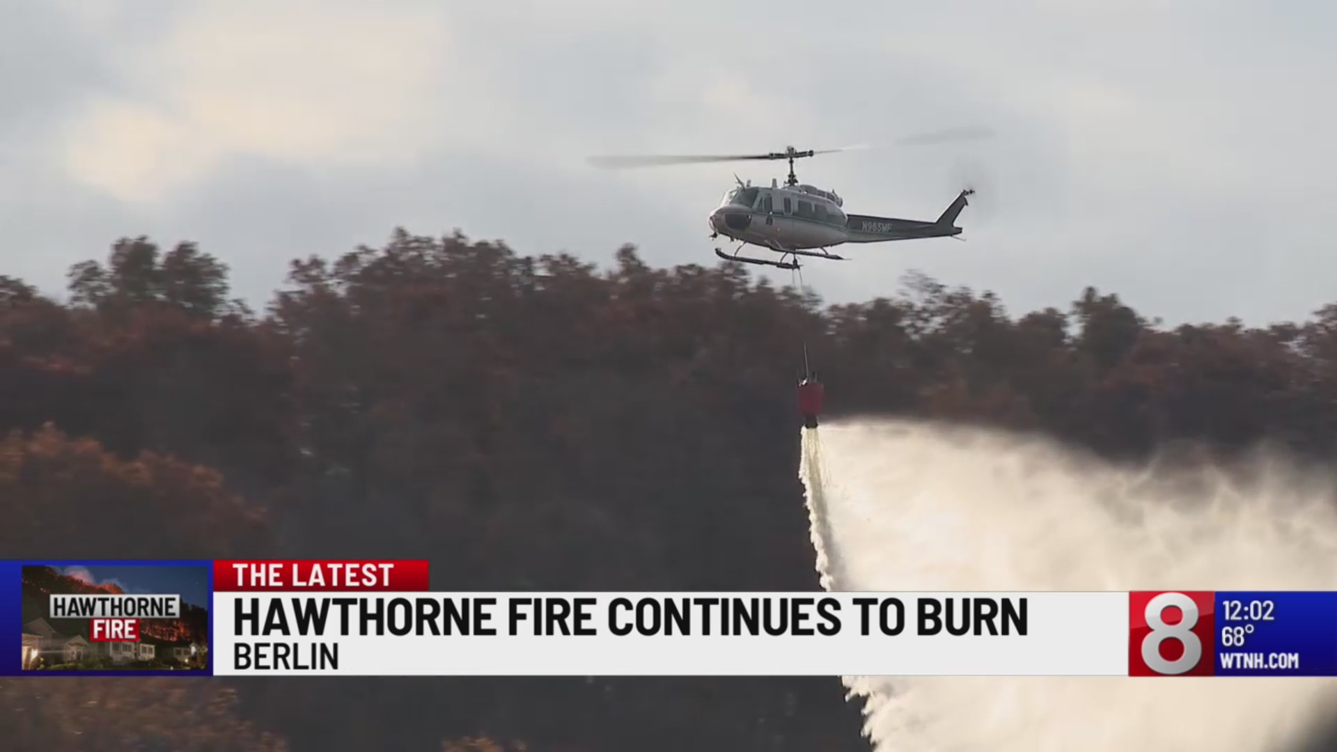 Hawthorne Fire in Berlin continues to burn – WTNH.com