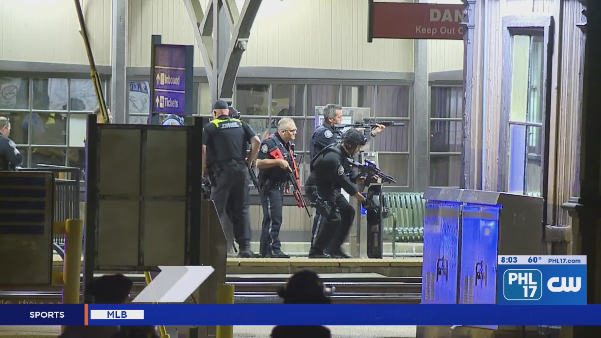 Man arrested after barricade situation at SEPTA train station – PHL17.com
