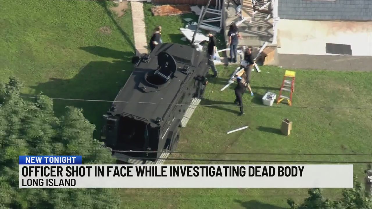 Police officer shot in Long Island during dead body investigation ...
