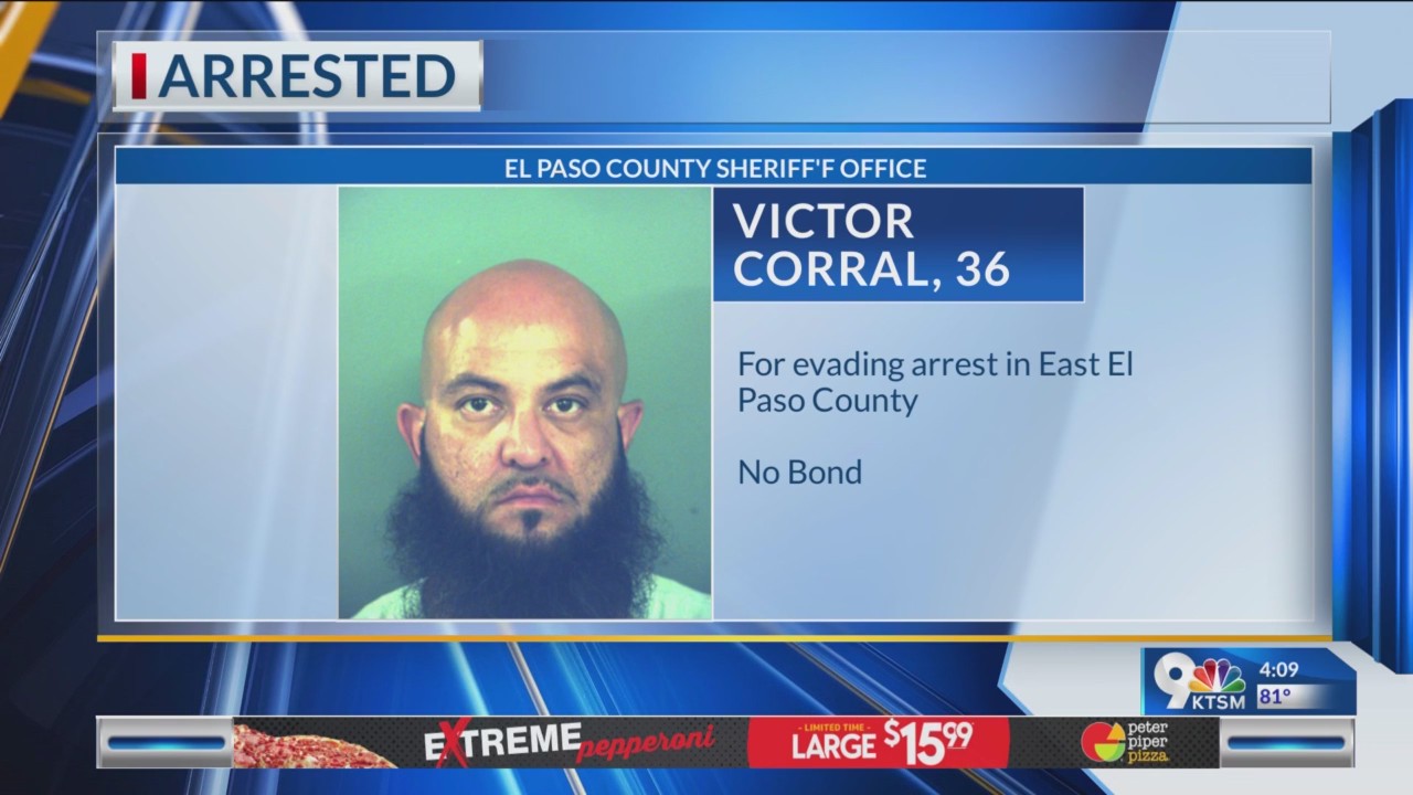 Man arrested for evading deputies 2 weeks after incident – KTSM 9 News