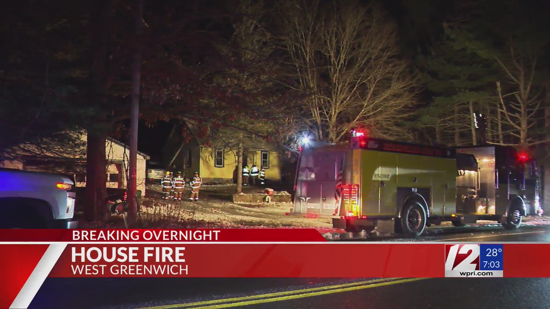 Crews respond to West Greenwich house fire – WPRI.com