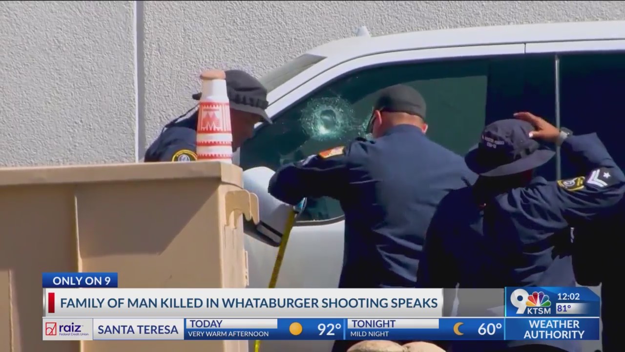 Family of man killed in Whataburger shooting speaks out – KTSM 9 News