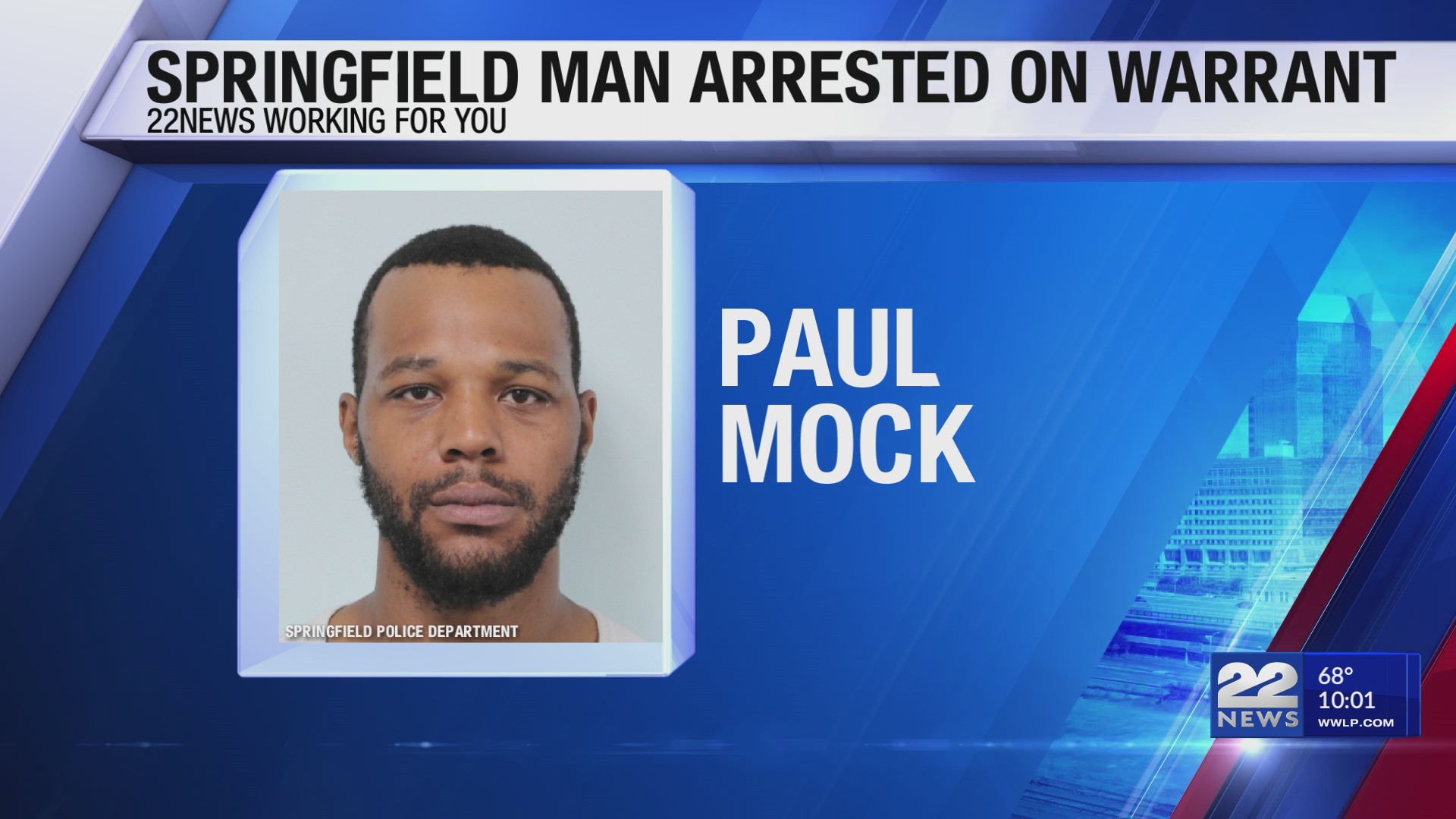 Springfield man arrested on warrant, police seize illegal firearm – WWLP