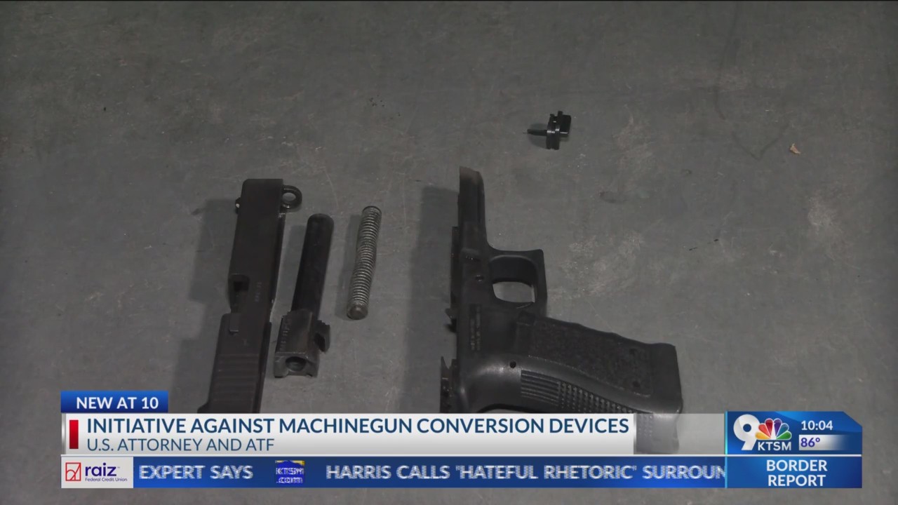 Feds, locals target illegal machine gun conversions – KVEO-TV