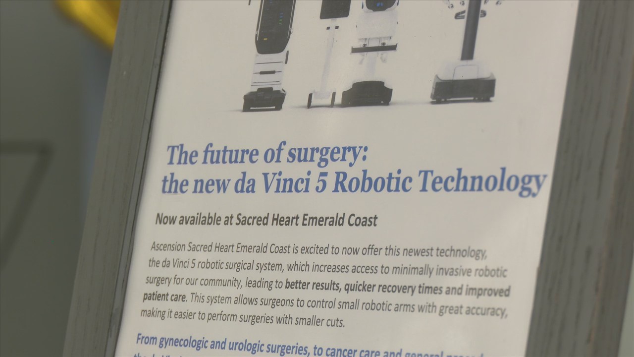 Ascension Sacred Heart Emerald Coast introduces new robotic surgery ...