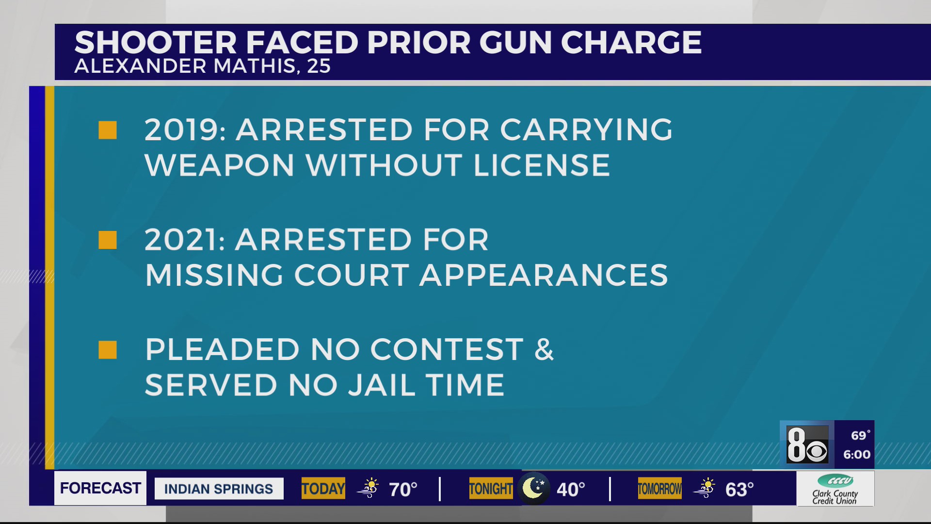 Man who killed North Las Vegas police officer faced prior gun-related ...