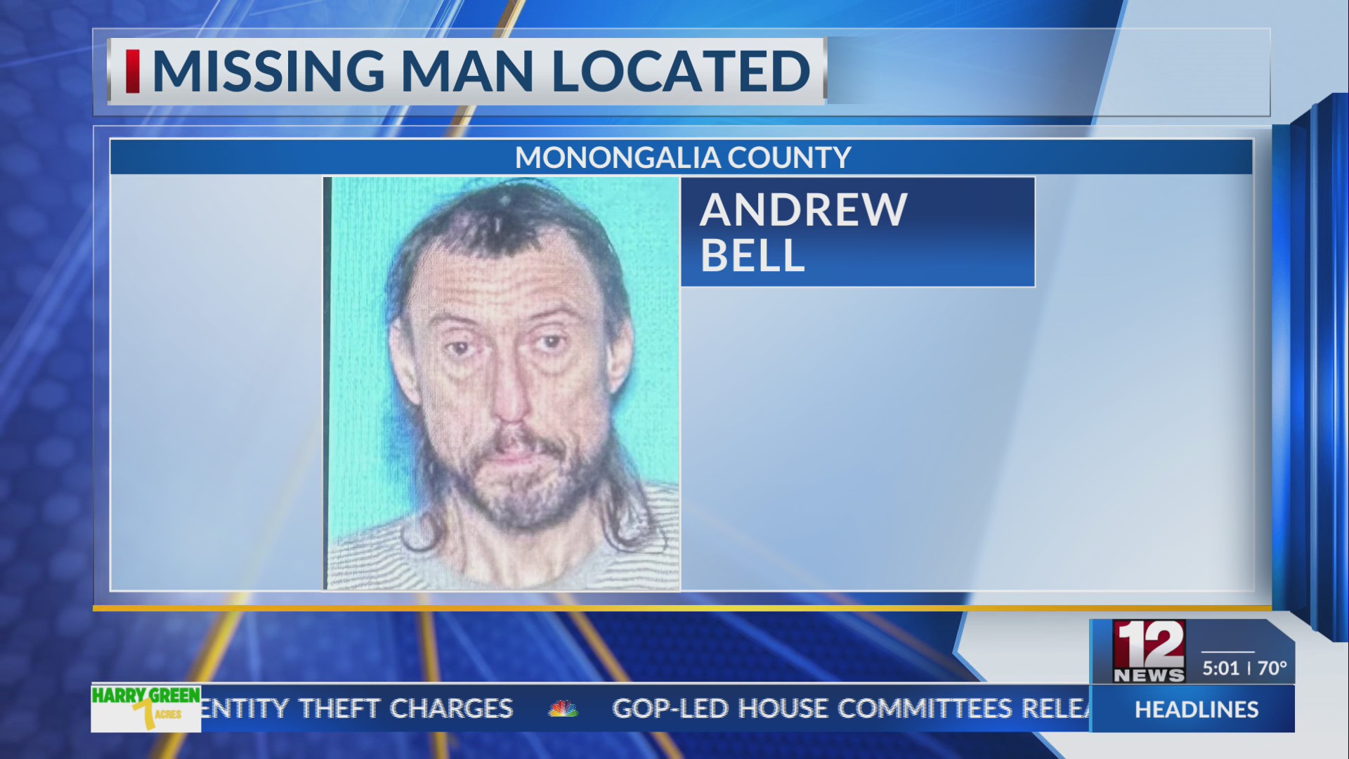 Man missing out of Morgantown located, deputies say – WBOY.com
