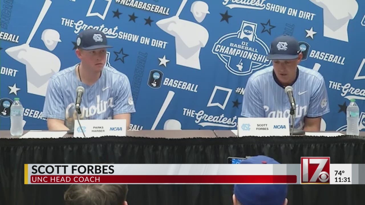UNC baseball coach speaks after loss to LSU – CBS17.com