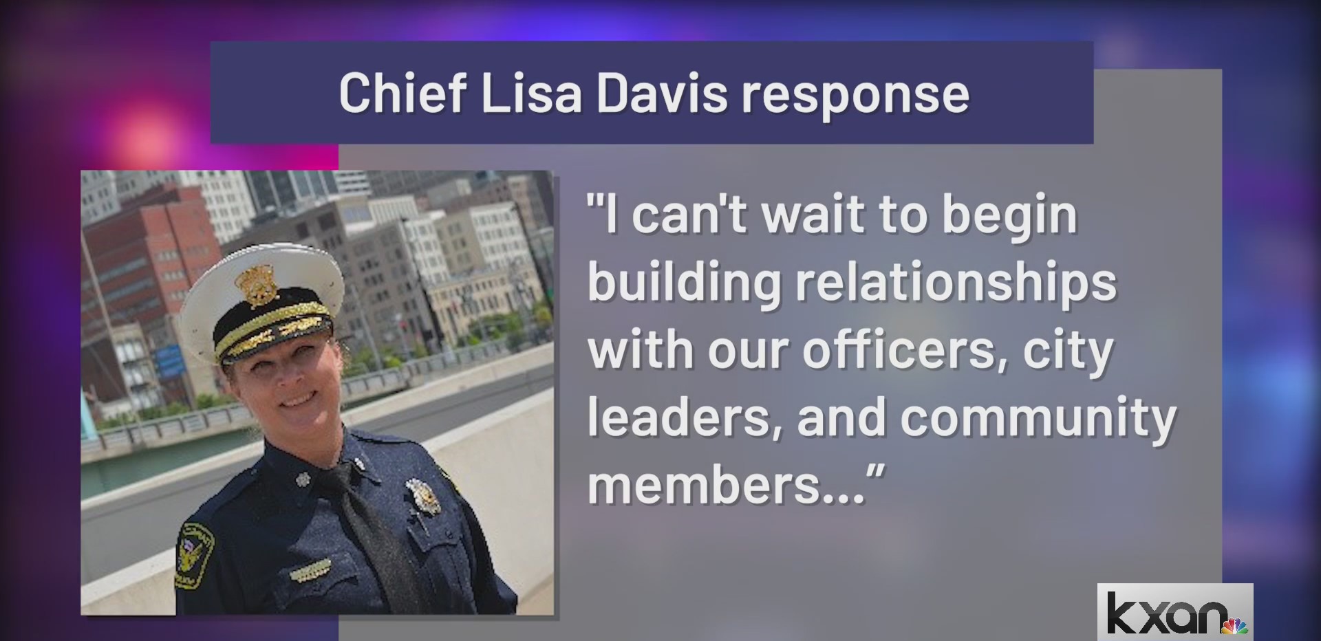 Lisa Davis named Austin’s next police chief – KXAN Austin