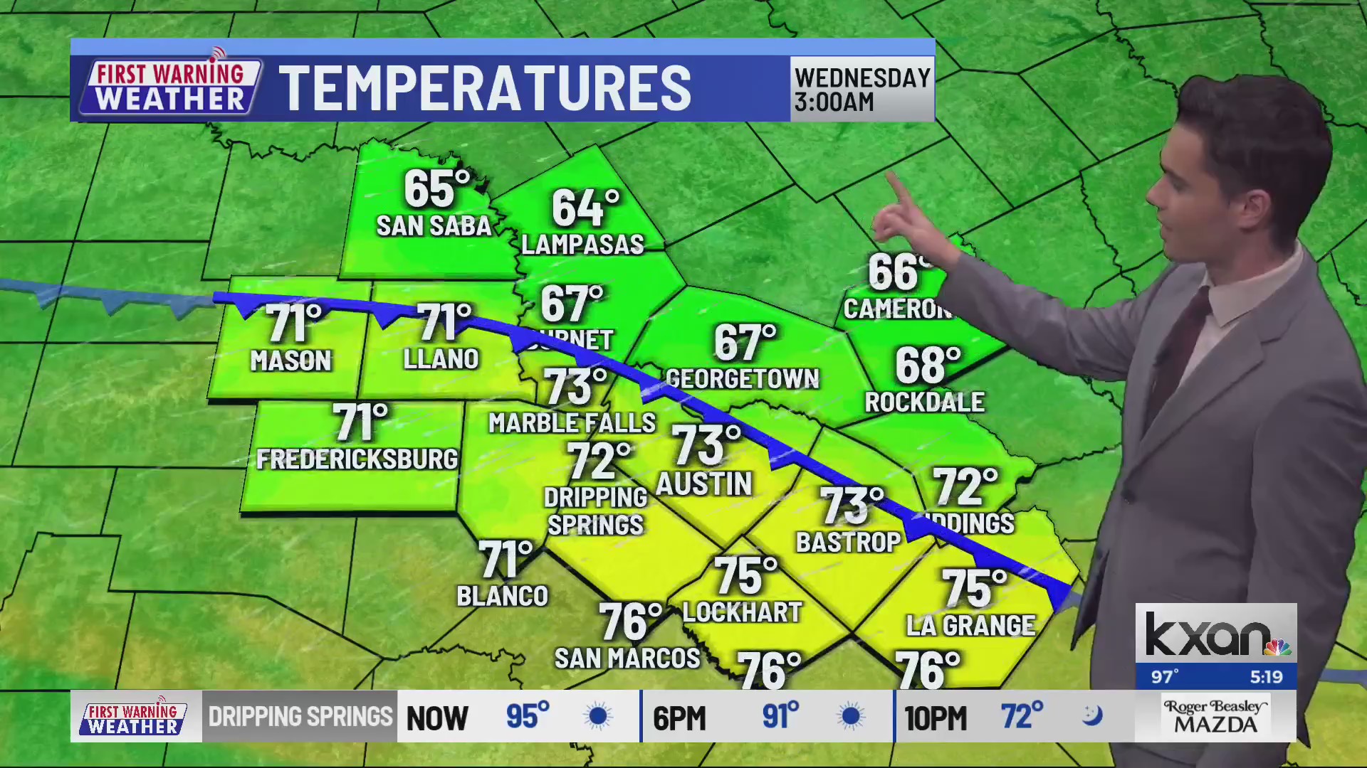 First Warning Weather with Meteorologist Tommy House – KXAN Austin