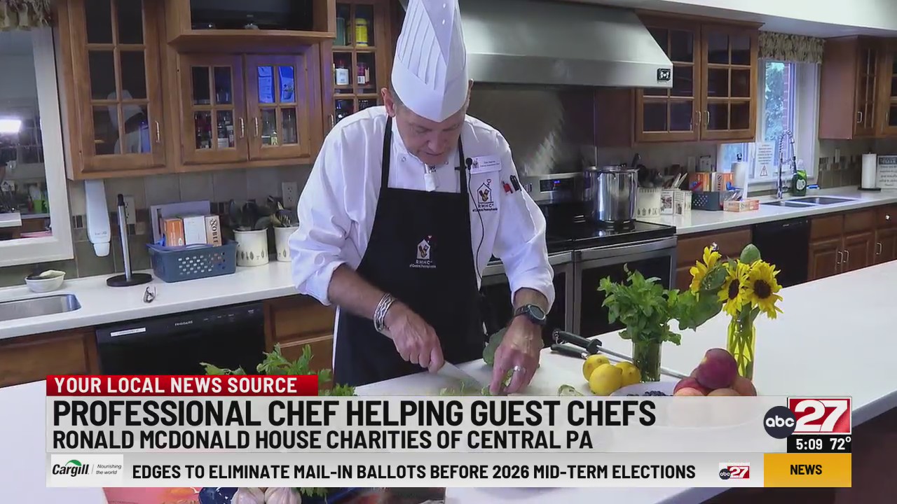 Professional chef brings healthy meals to families at Ronald McDonald ...
