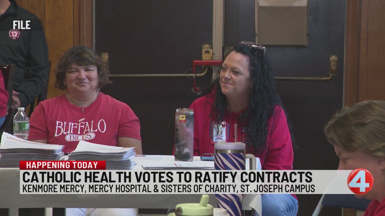 Catholic Health, CWA union vote to ratify 4-year contracts – News 4 Buffalo
