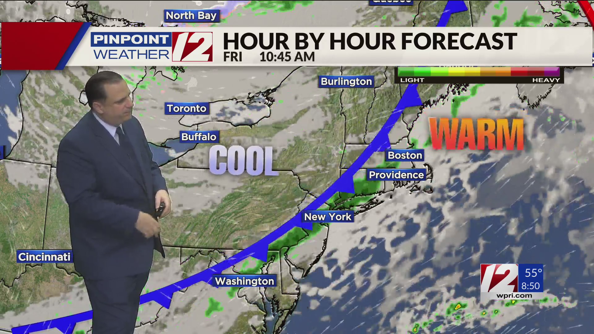 WPRI 12 Weather Forecast for 10/30/24: Warmer Today; Elevated Fire Risk ...