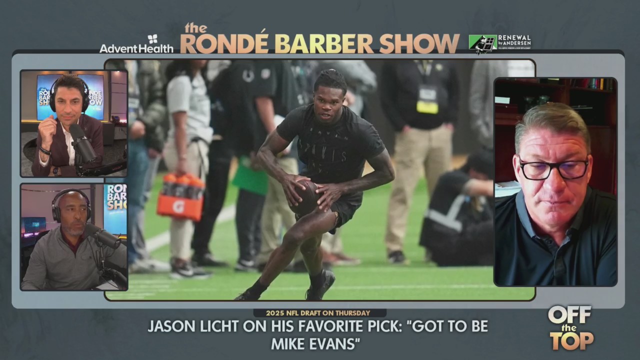 EXCLUSIVE: Bucs GM Jason Licht talks 2025 NFL Draft with Rondé Barber ...