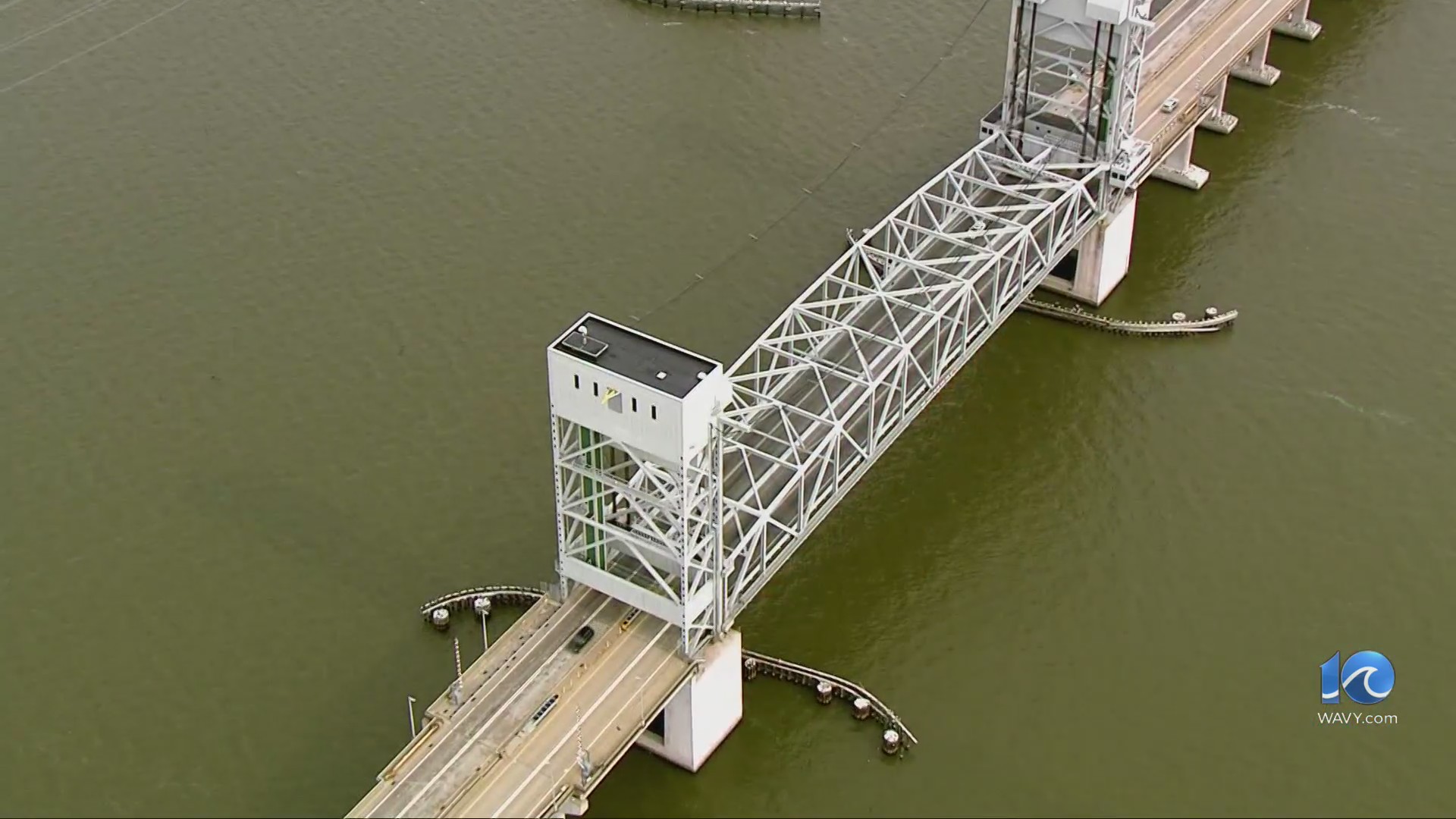 Northbound lanes of James River Bridge reopen ahead of schedule – WAVY.com