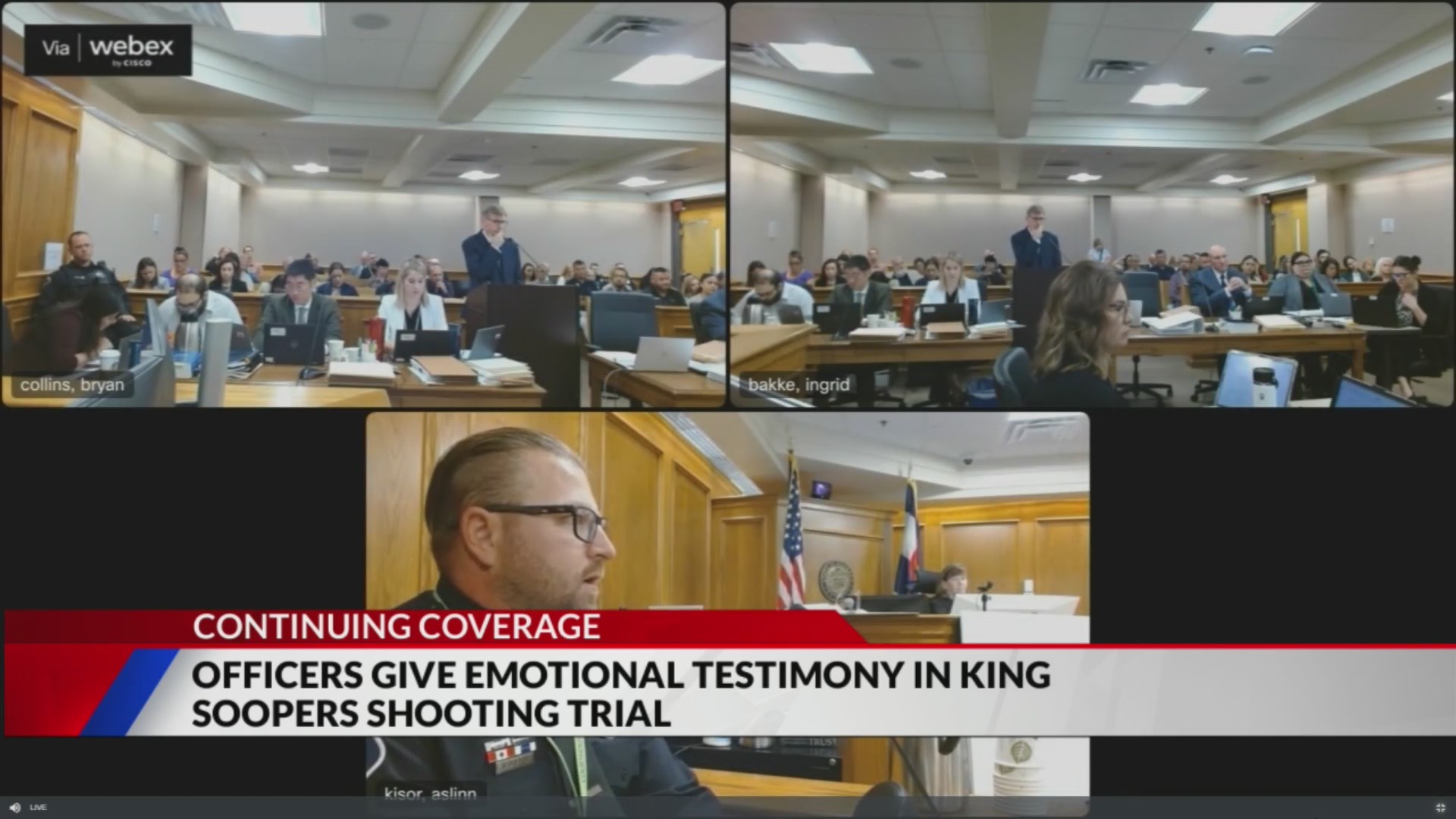 Officers give emotional testimony in King Soopers shooting trial ...