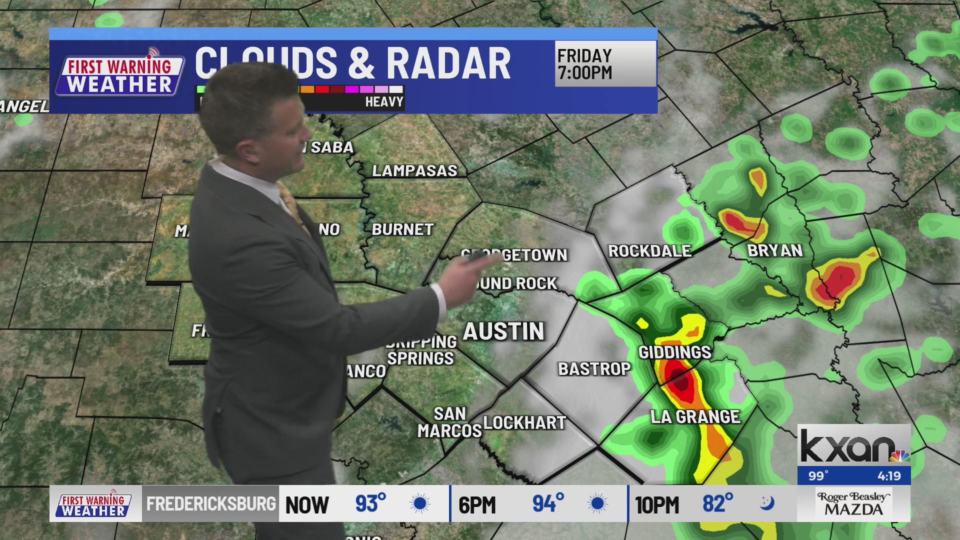 First Warning Weather Early Evening Forecast with Chief Meteorologist ...