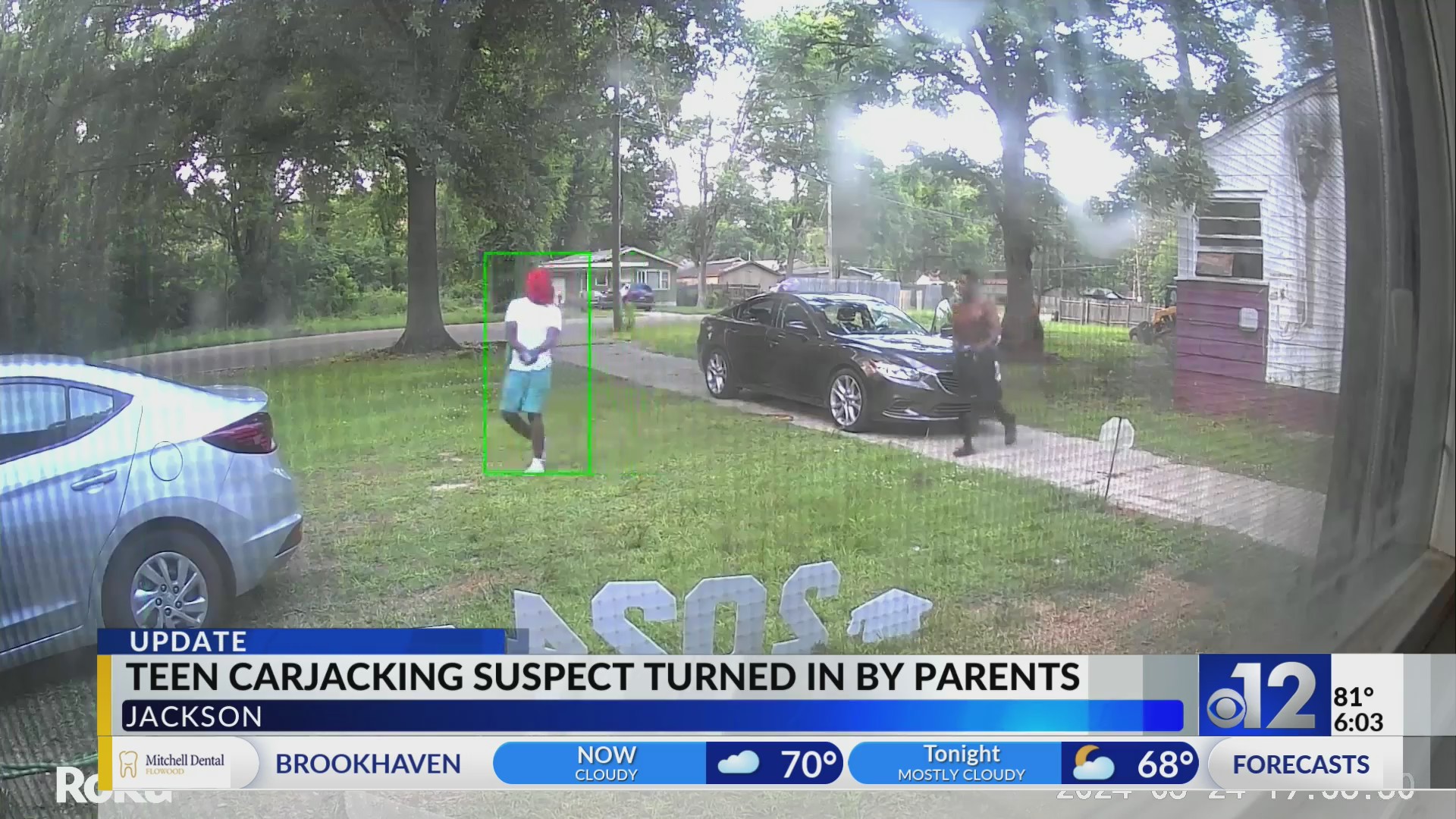 Suspect in Jackson carjacking caught on camera turned in by parents – KTVE – myarklamiss.com